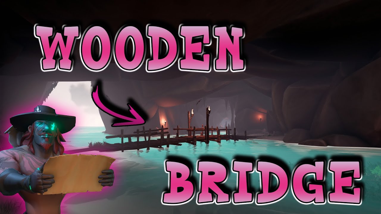 Wooden bridge, Crescent Isle - YouTube
