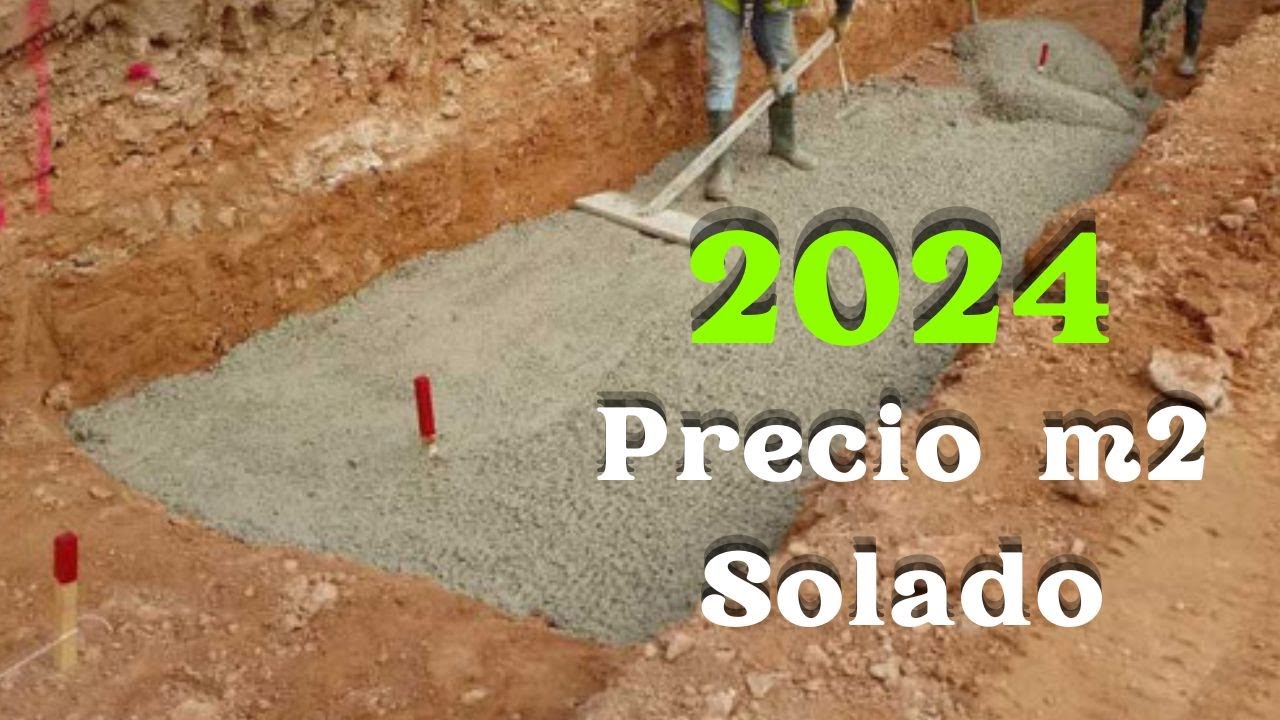 Precio Colocación de Concreto para Solado - YouTube