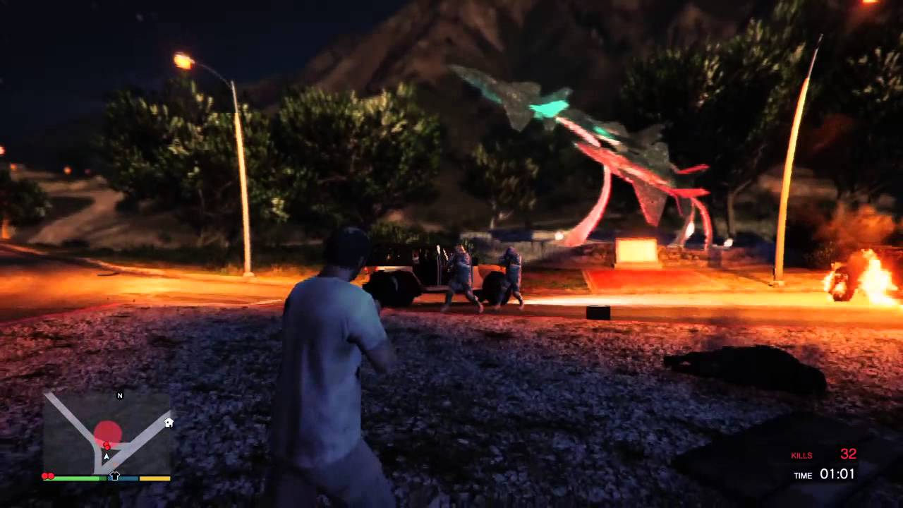 GTA5 Trevor Rampage: Military - YouTube