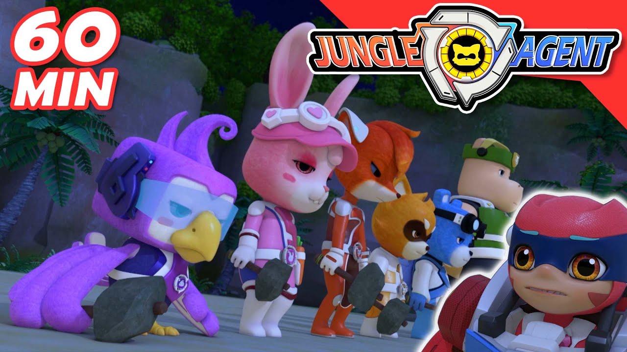 【Jungle Agent Musim 2】Ep13-19 KOMPILASI | Kartun | Robot | Kids Cartoon ...