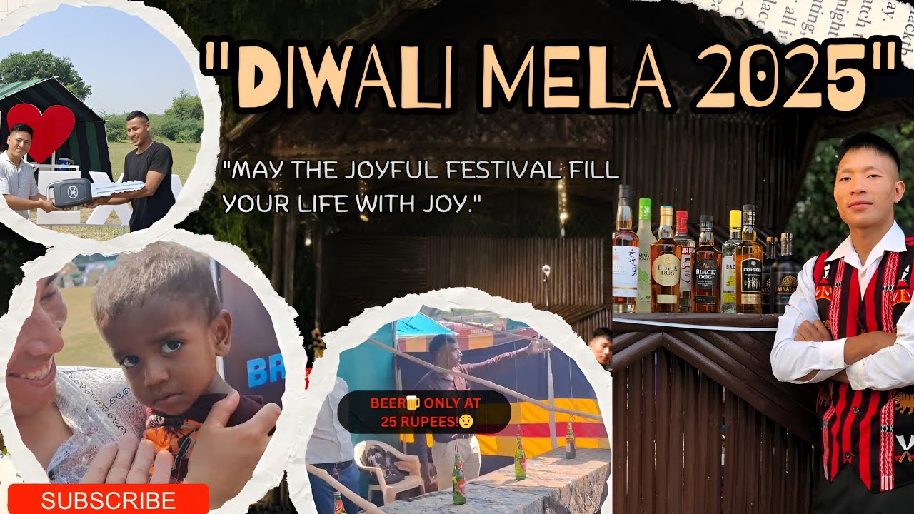 DIWALI MELA🤩|| BEER🍺 OLY AT 25 RUPEES // Diwali offer// @ngomwangsvlog ...