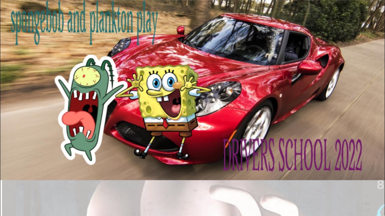 Sbg4 react: spongebob and plankton try driving school 2022 edition ...