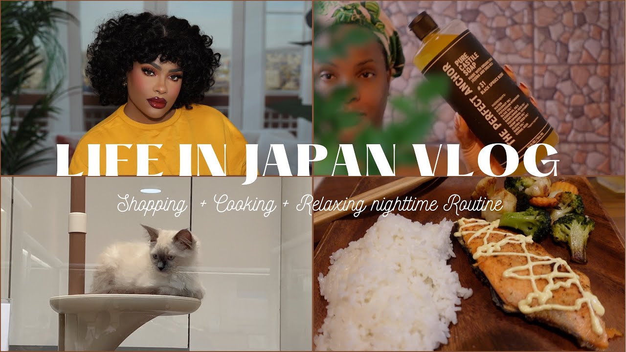 My Simple Life in Japan + Shopping + Mini night time routine + Hubby ...