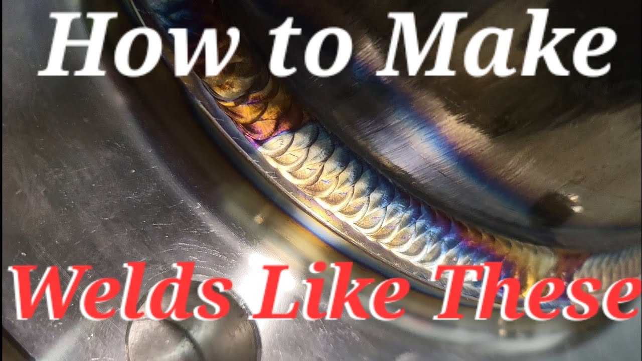 TIG Welding Walking the Cup Tutorial Visual Stainless Steel Flange to ...