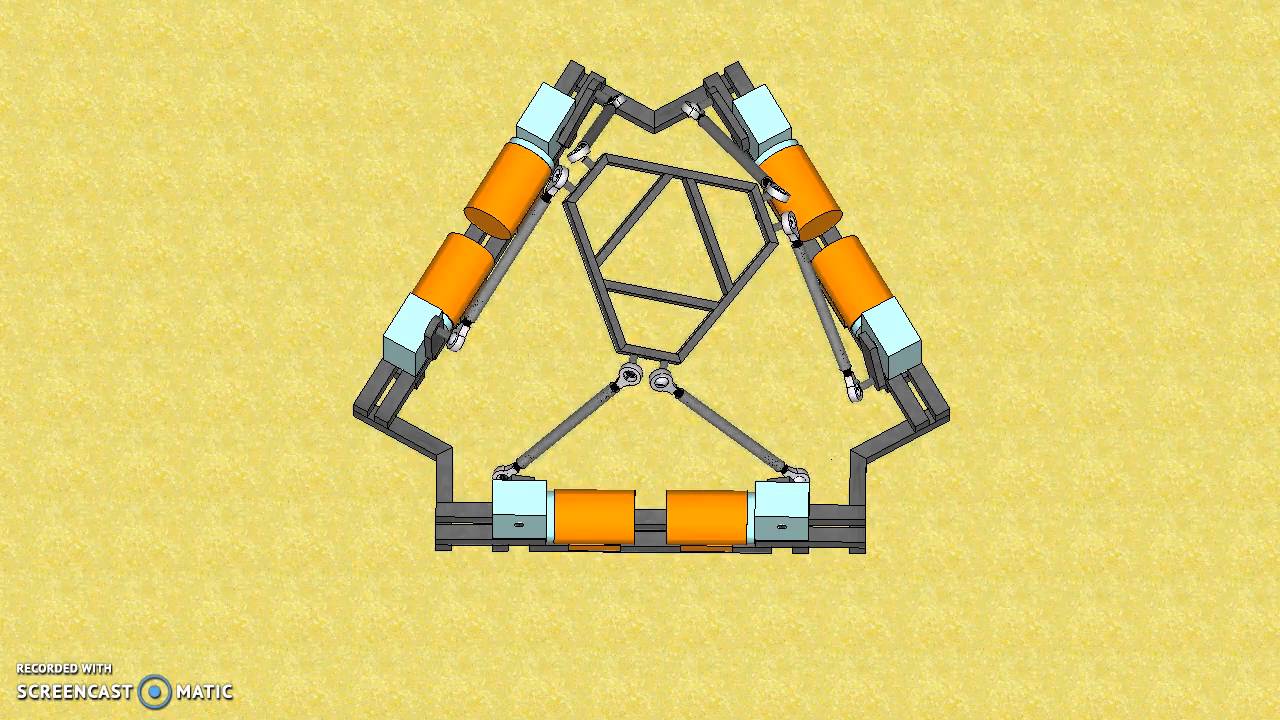 6DOF Motion Sim Platform - YouTube