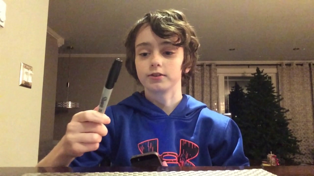 Sharpie challenge - YouTube