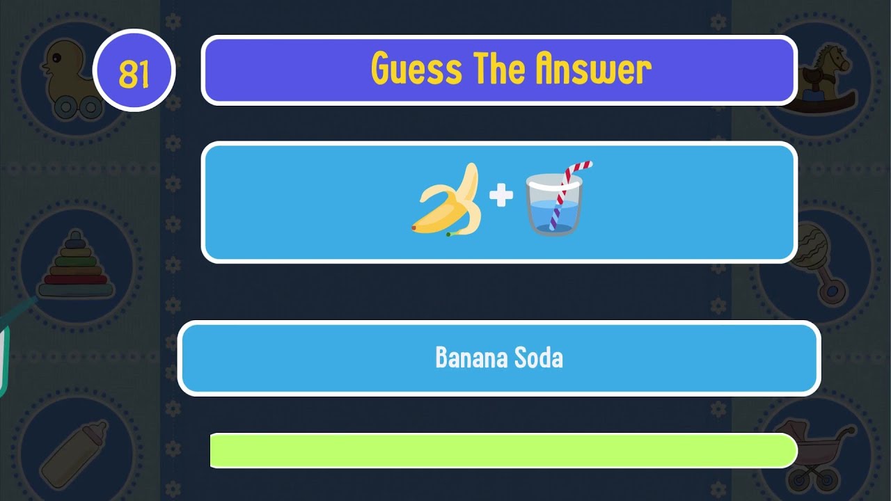 🎉 Let's Keep Guessing! Emoji Drink Challenge Part 2/4 for Kids! 🥤 - YouTube