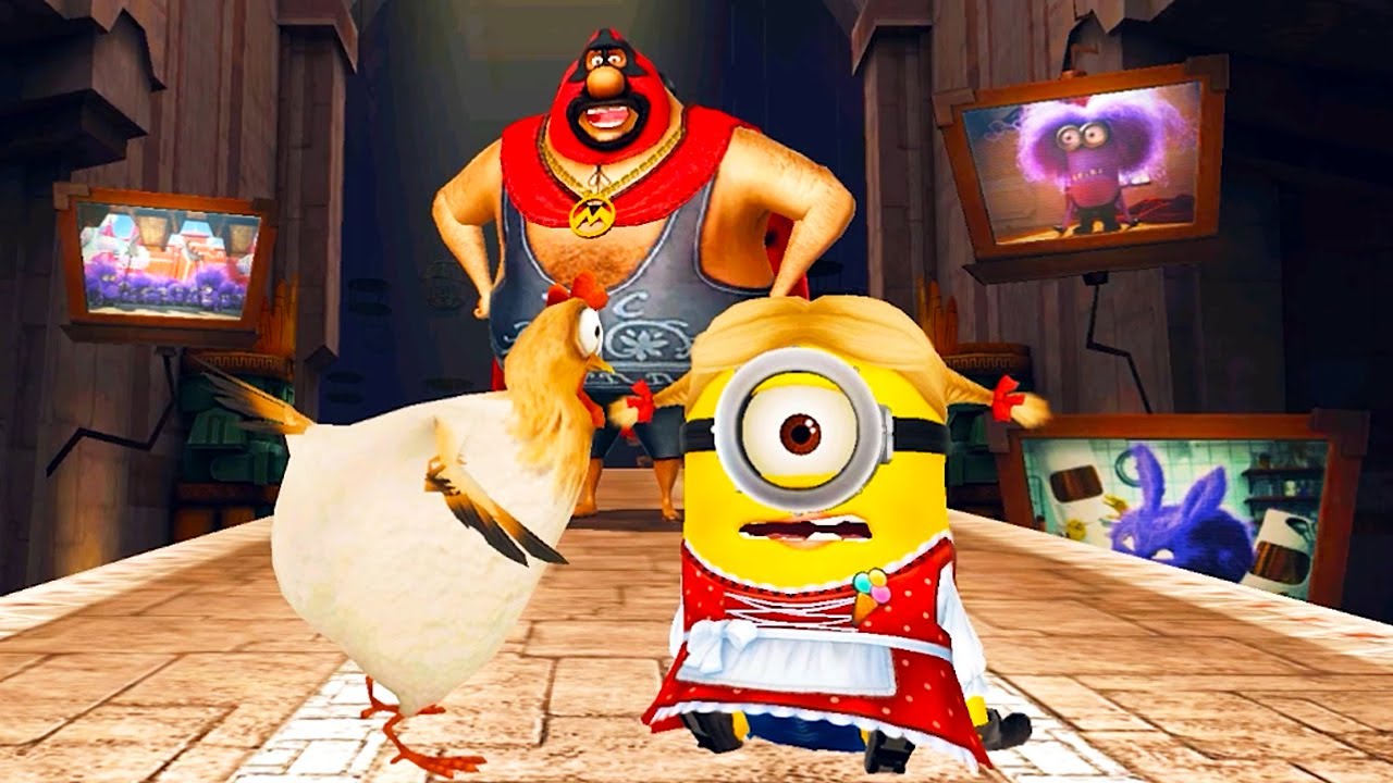 Ice Tober Carl minion vs El Macho ! Despicable me minion rush boss ...