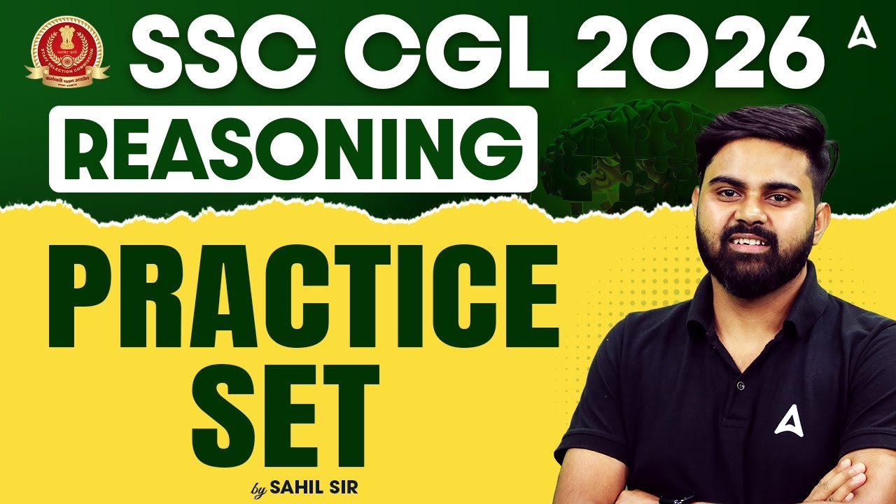 SSC CGL 2026 Reasoning | SSC CGL Reasoning Practice Set | SSC CGL ...