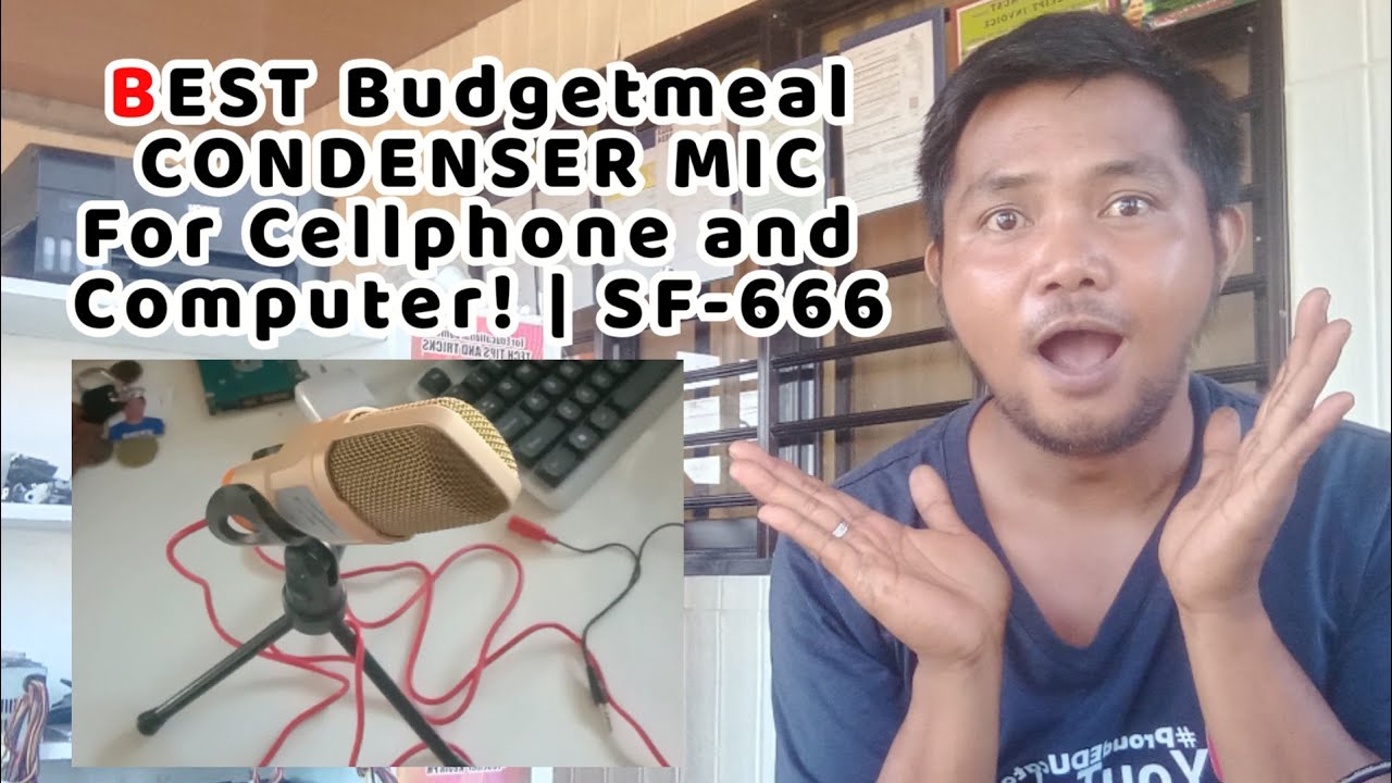 The BEST Budgetmeal Condenser Microphone For Cellphones and Computers ...