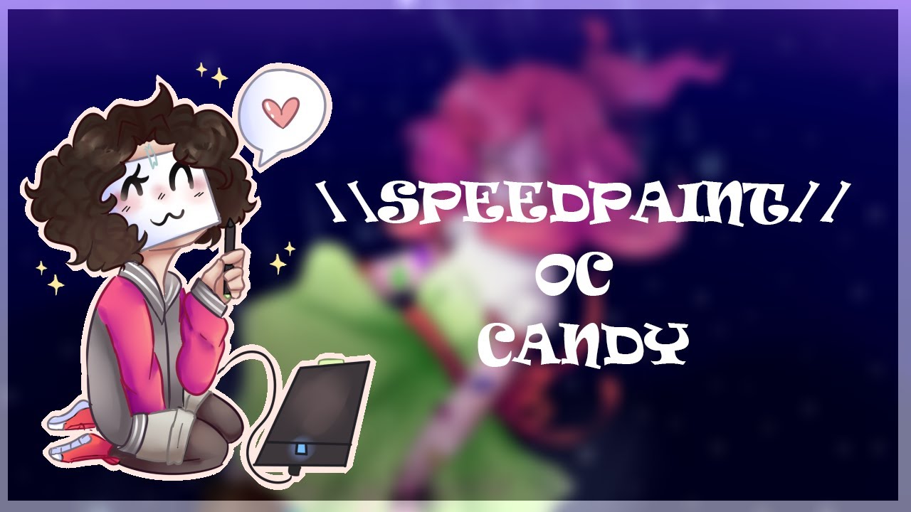 \\speedpaint // candy OC - YouTube