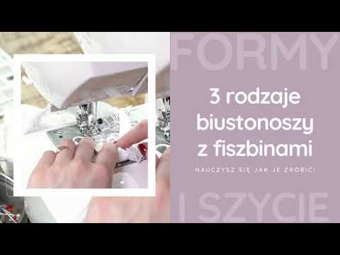 Kurs szycia biustonosza na fiszbinach - online  [ZWIASTUN]