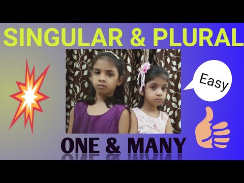 #One and many concept,singular and plural#hindi - YouTube