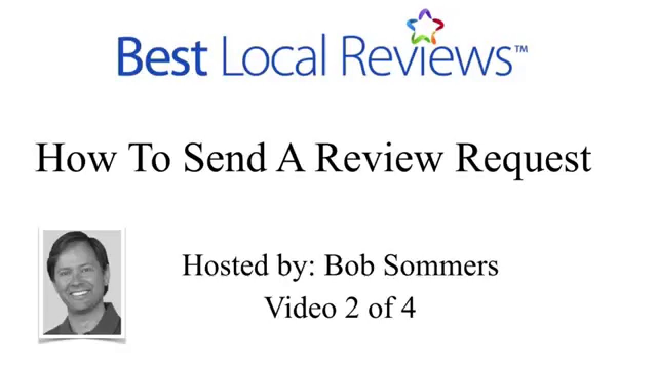 How To Send A Review Request - YouTube