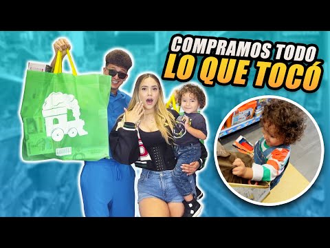 COMPRAMOS TODO LO QUE LIAM TOCA EN LA JUGUETERÍA 😱