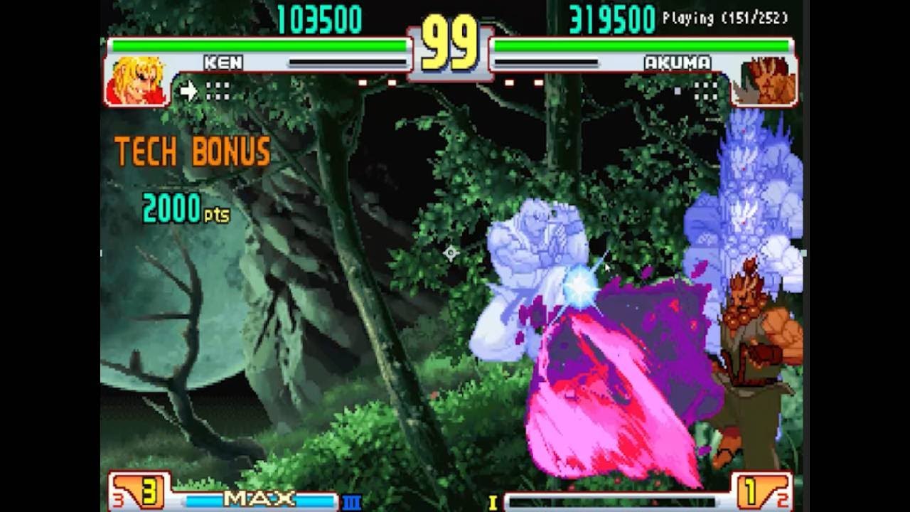 AIR Parrying Akuma's AIR Super 1 - YouTube
