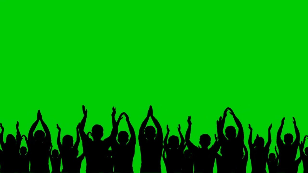 audience cheering and clapping effect green screen and sound effect VFX ...