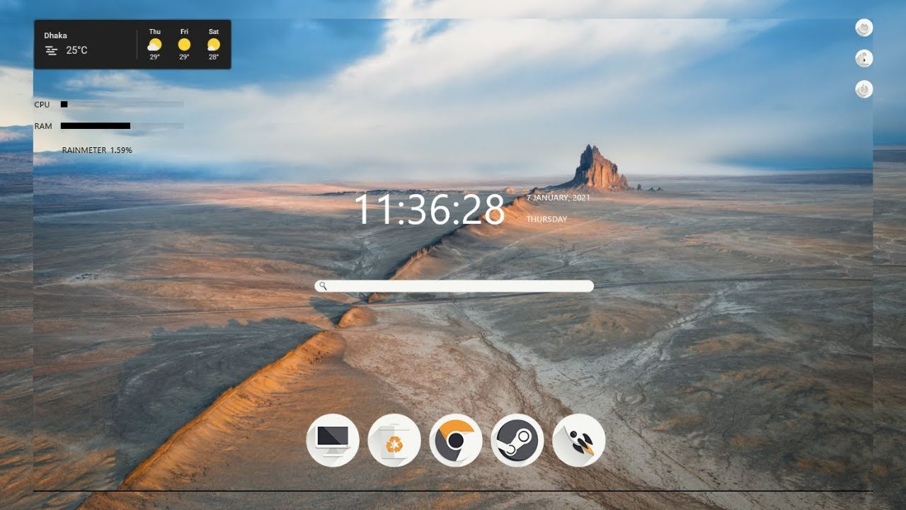 How to Customize Desktop In Windows-10 - YouTube