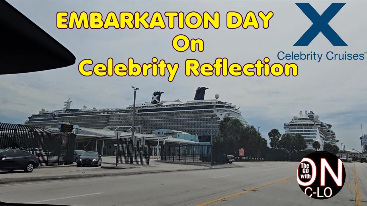 EMBARKATION DAY Celebrity Reflection. Concierge Sunset Veranda Cabin ...