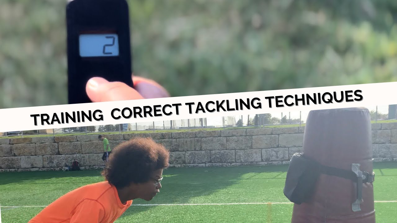 Teaching Proper Tackling Technique - YouTube