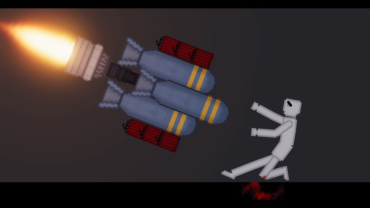 Humans Fight With Explosives In People Playground (18) - YouTube