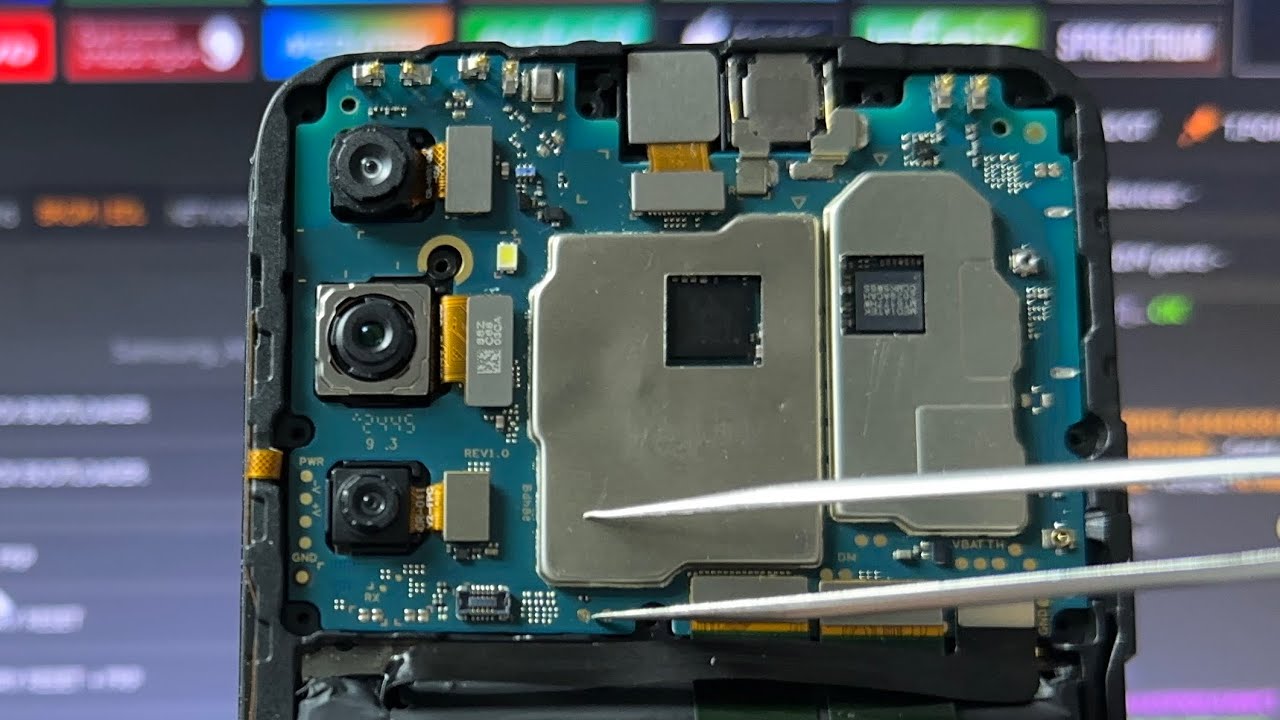 Samsung a14 A145P FRP With Unlock Tool EDL Test Point Method - YouTube