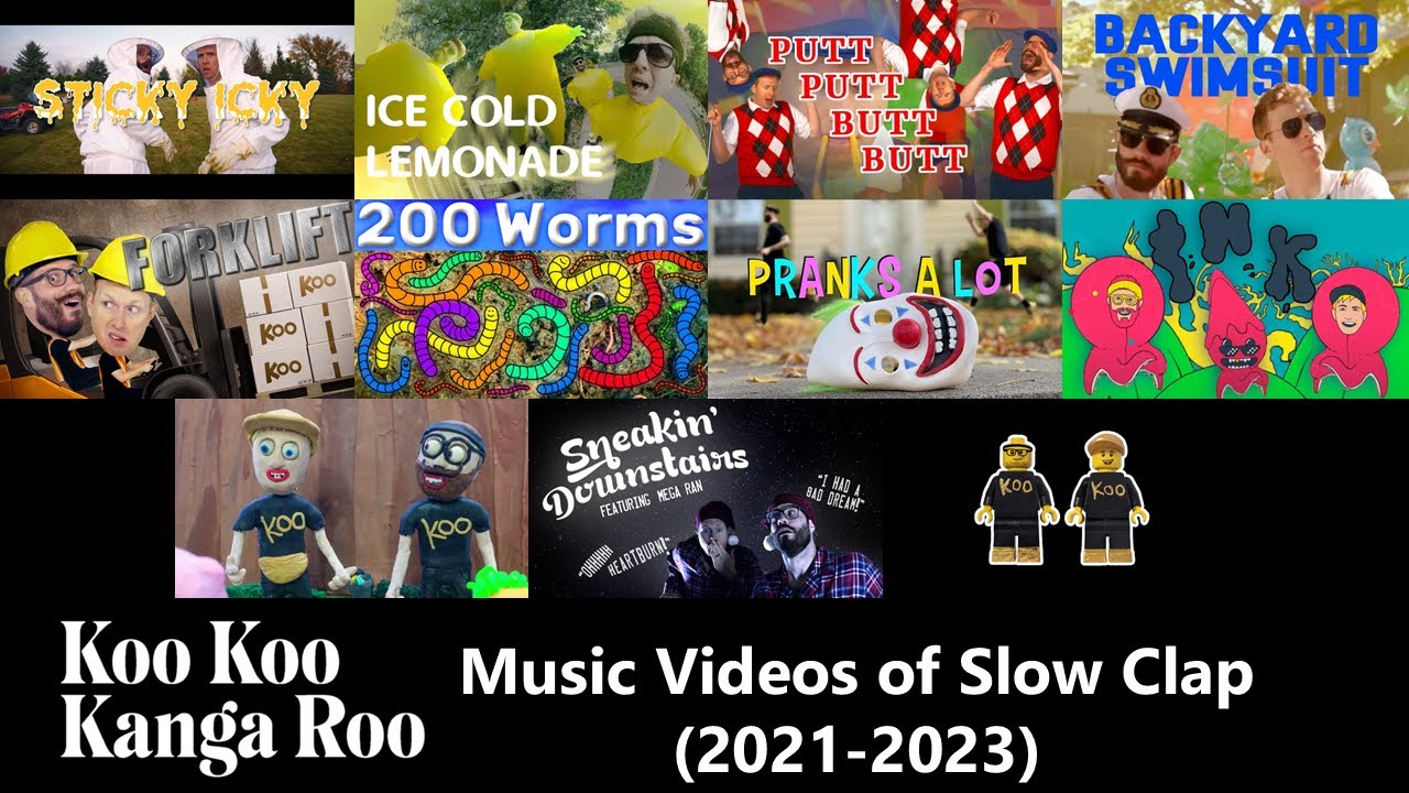 Koo Koo Kanga Roo Music Videos of Slow Clap (2021-2023) - YouTube