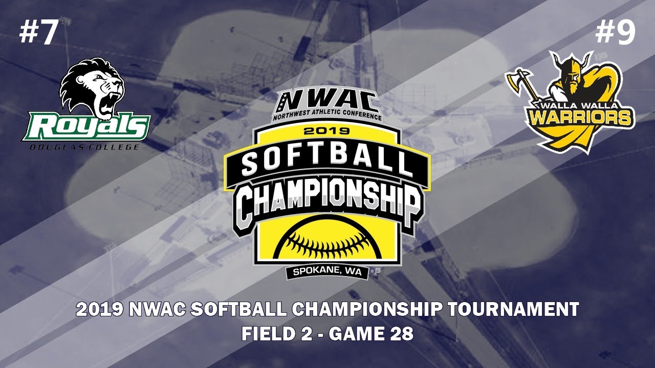 2019 NWAC Softball Championship - Field 2 - Game 28 - Douglas vs Walla ...