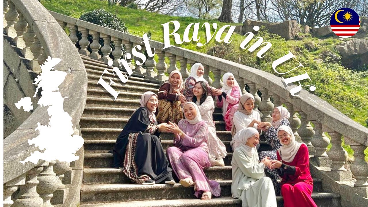 uk diaries: experiencing raya perantauan (it was exciting) - YouTube