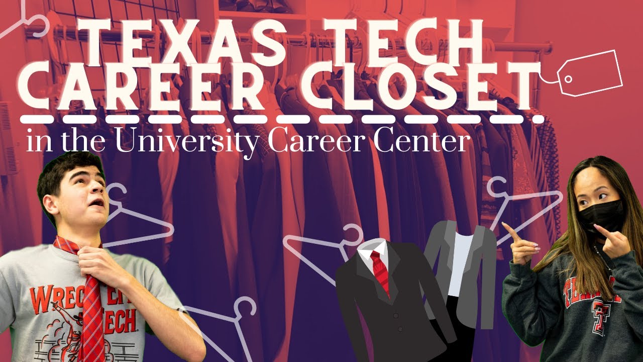 Career Closet at Texas Tech! | TTU Vlog Squad - YouTube