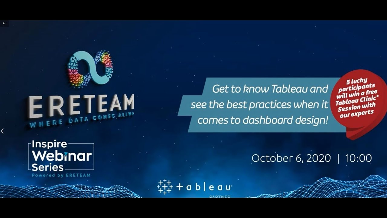 Get to know Tableau and see the best practices when it comes to ...