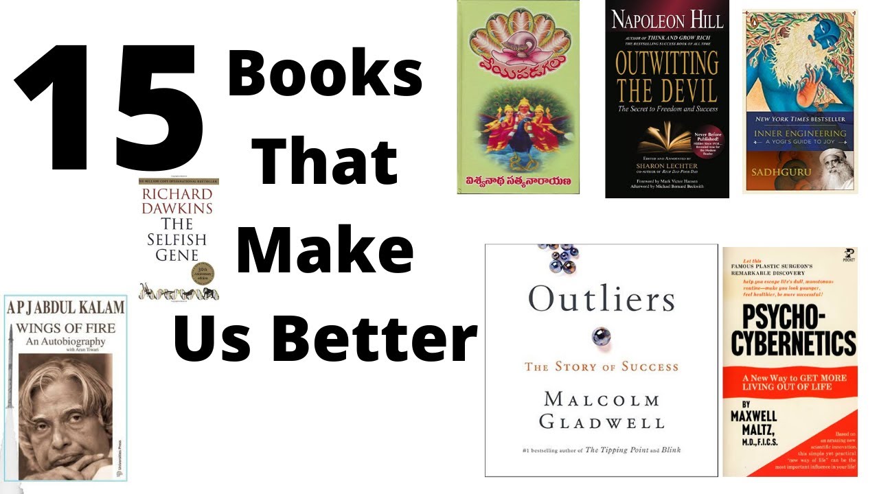 15 Books That Make Us Better[SEEK TIME]. - YouTube