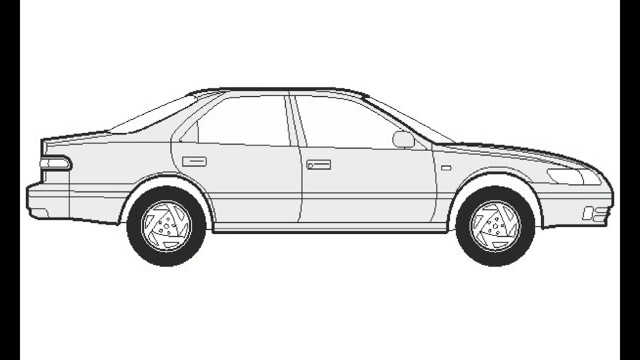Toyota Camry Coloring Pages