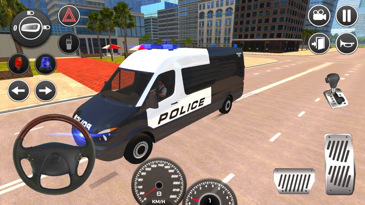 America police Van Driving - police Van simulator game - #2 - Android ...