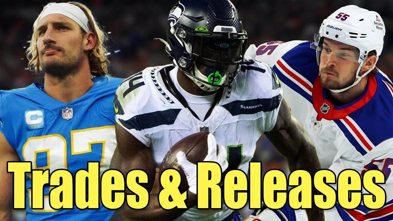 SHOCKING NFL Free Agency Trades! HUGE Contract Signings! NHL Trade ...