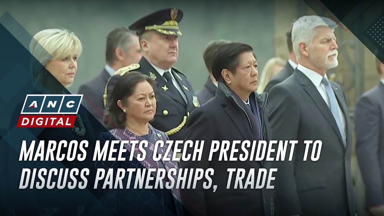 Marcos meets Czech president to discuss partnerships, trade | ANC - YouTube