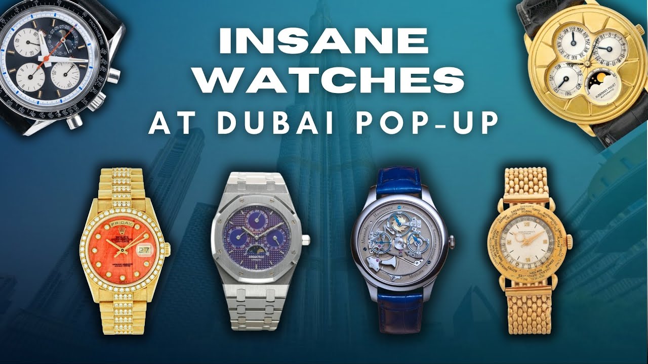What People Wore At Our Dubai Watch Week Collector Party! - YouTube
