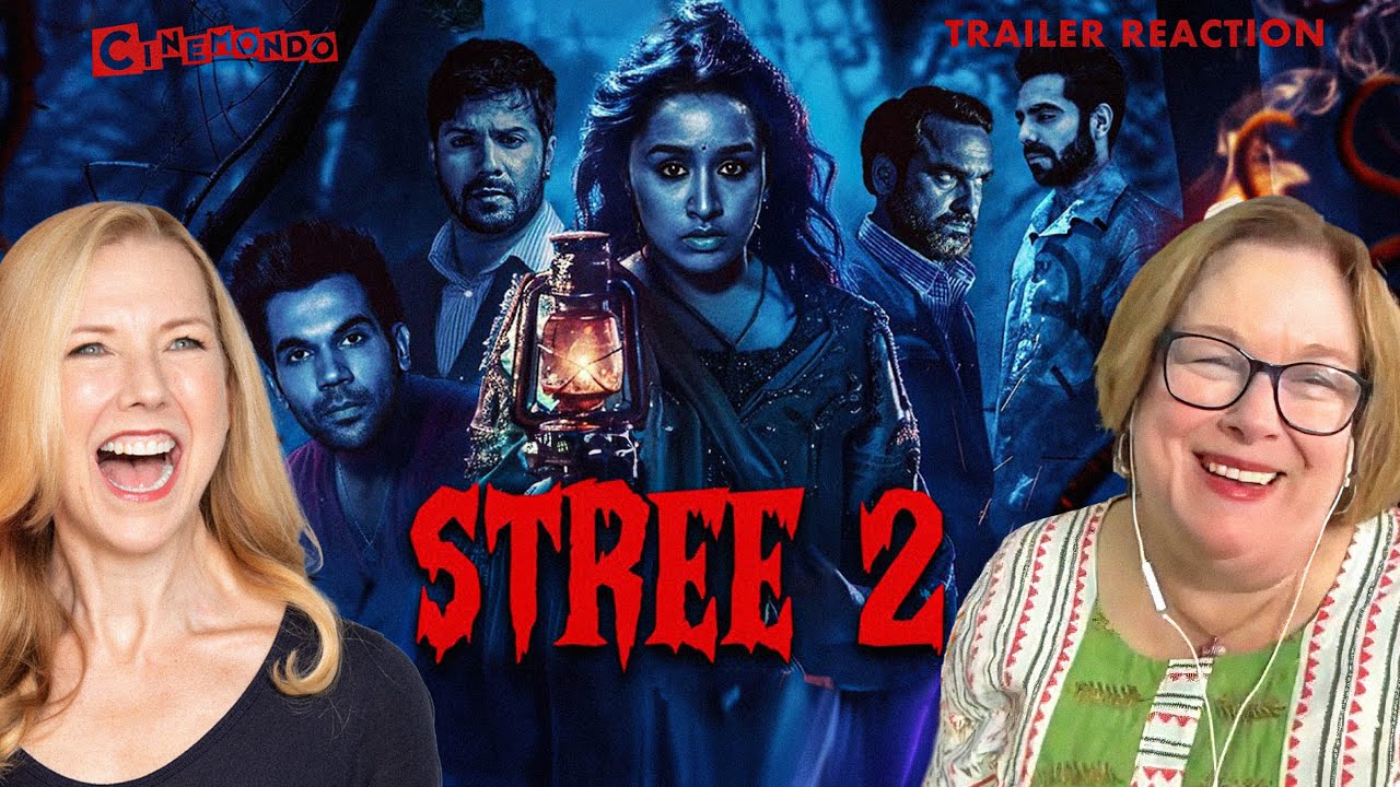 Stree 2 Official Trailer Reaction with @PardesiReviews ! Hindi ...