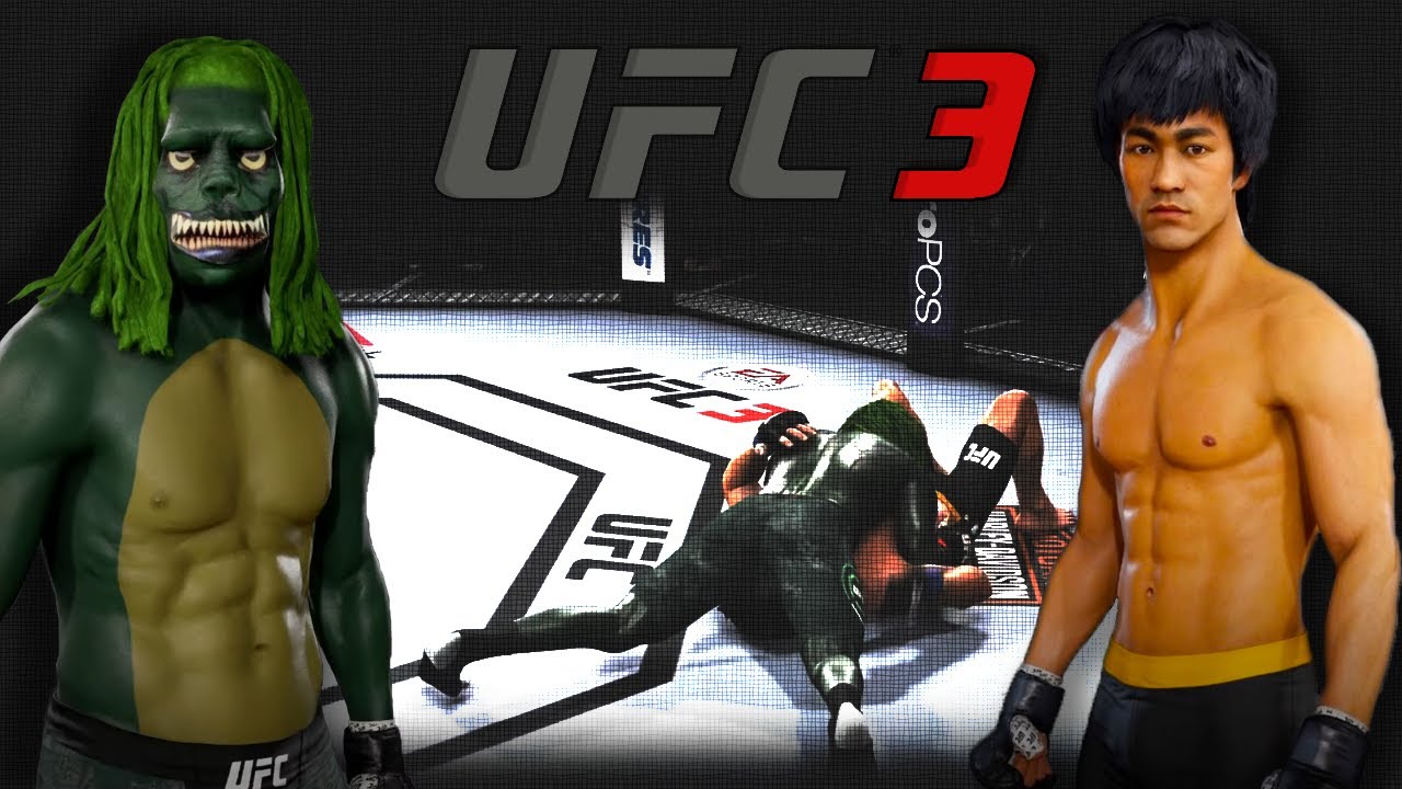Alligator King vs. Bruce Lee - EA sports UFC 3 - YouTube