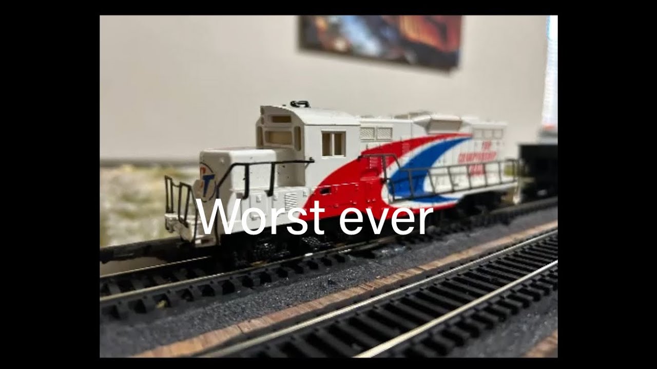 Trying to fix the worst train ever - YouTube