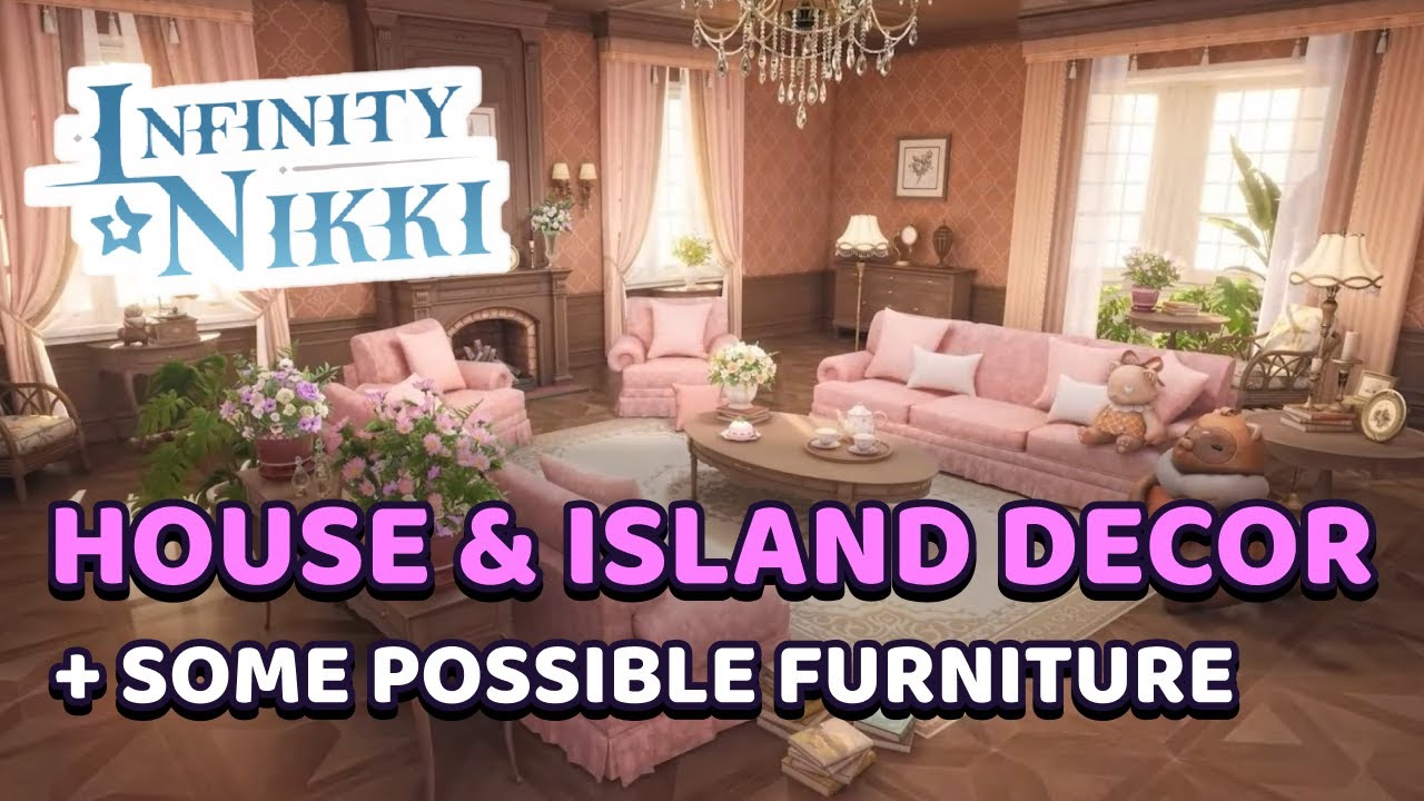 HOUSE DECOR // ALL WE KNOW about our own Island in Infinity Nikki 💜 ...