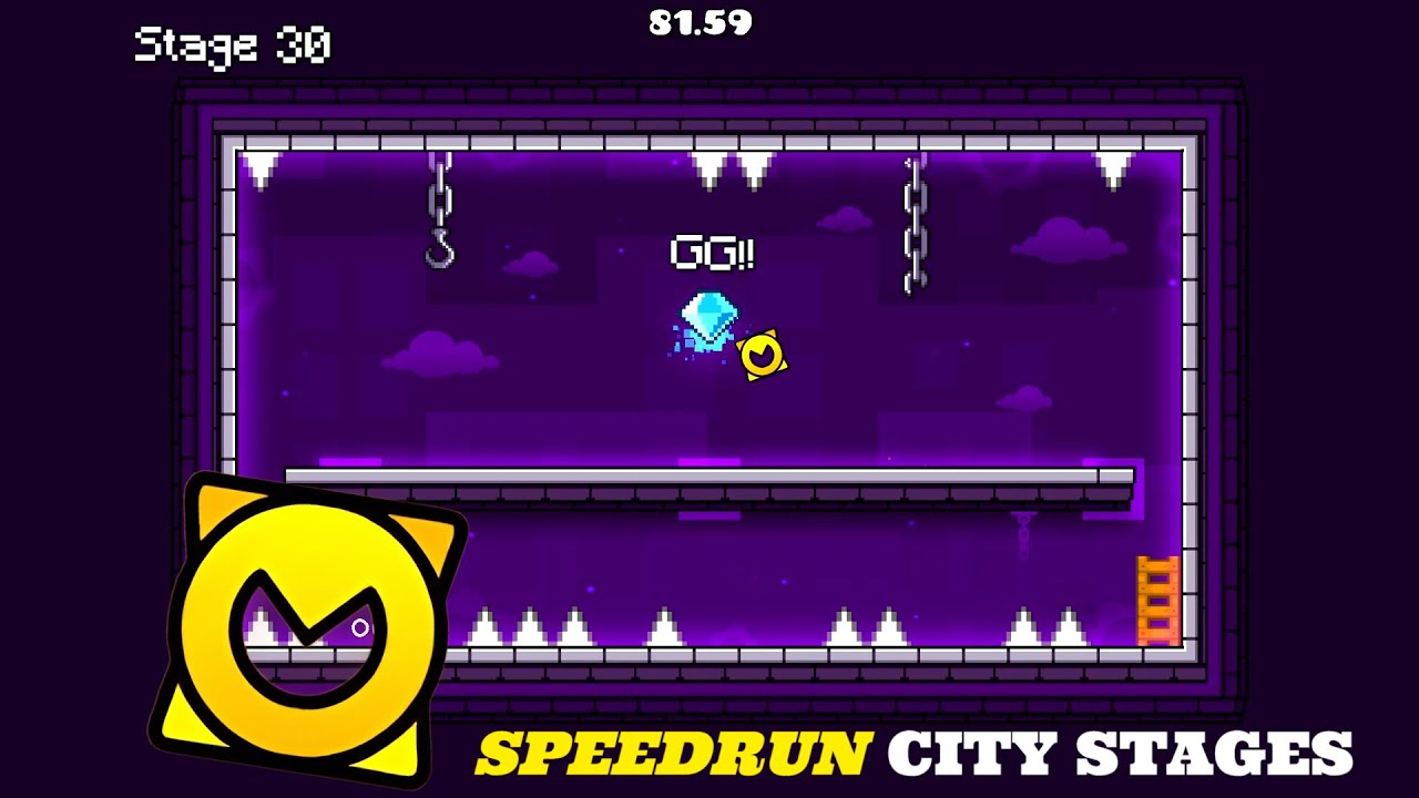 Speedrun City Stages By OutlawMz 1:21.591 - YouTube
