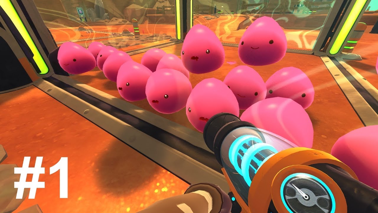Slime Rancher - Walkthrough Part 1 - The Ranch and Pink Slimes - YouTube
