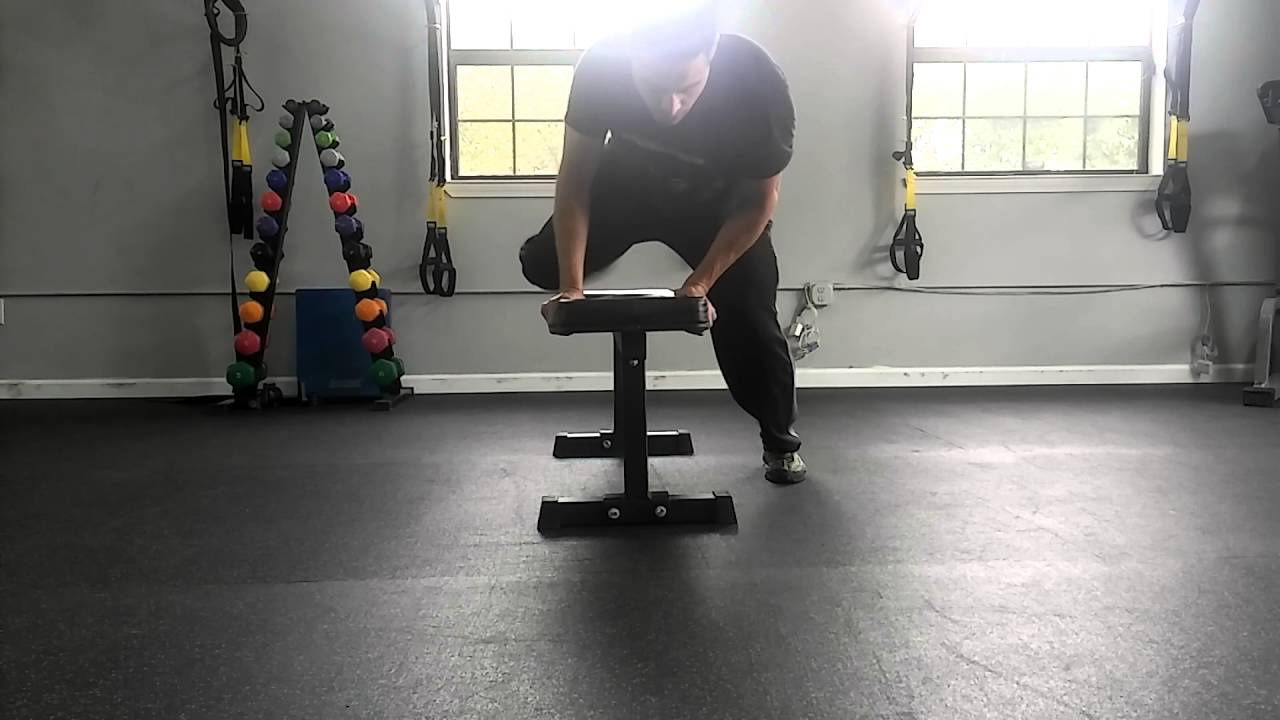 Lvl 4 Strength/Stamina/Speed/Stability...single leg bench jumps - YouTube