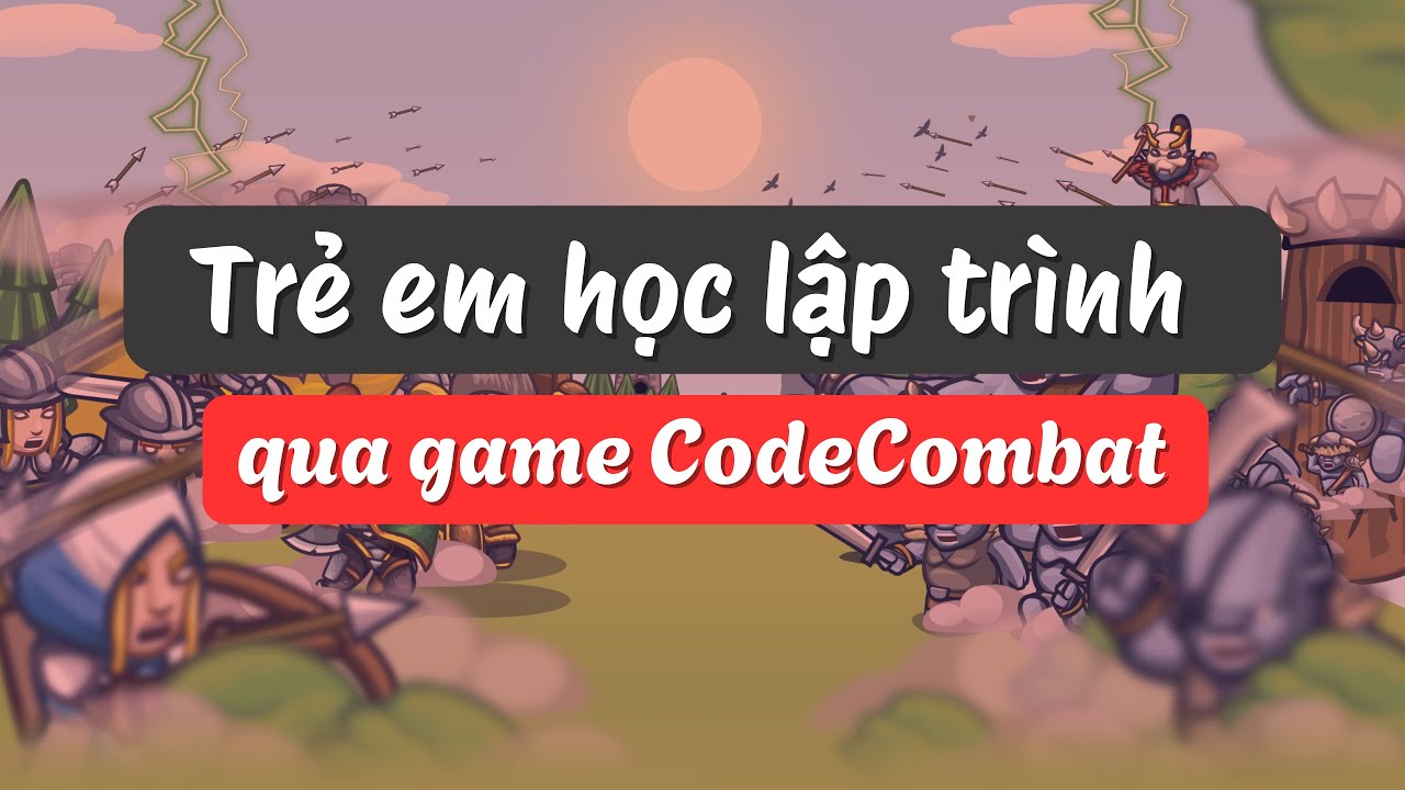 Trẻ em học lập trình trên nền tảng CodeCombat - YouTube