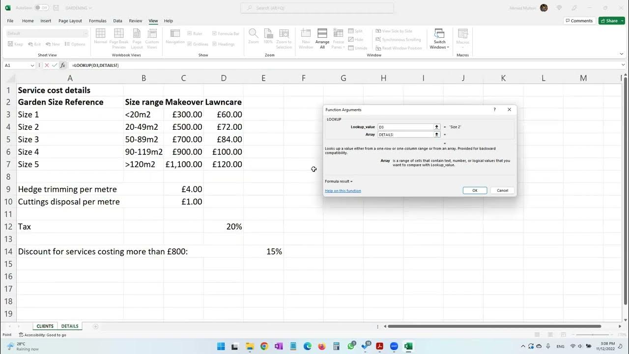 2021 November - Spreadsheet - Part 1 - Edexcel IGCSE ICT Practical Exam - YouTube