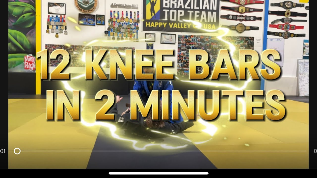 How to do a knee bar 12 different ways #bjj #kneebar #brazilianjiujitsu ...
