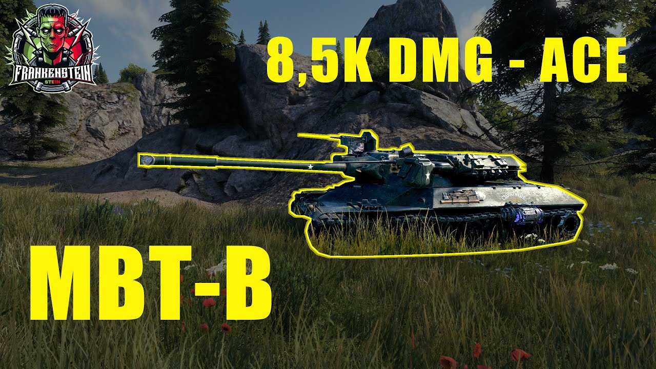 WOT Gameplay | MBT-B 8,5k DMG | Ace - YouTube