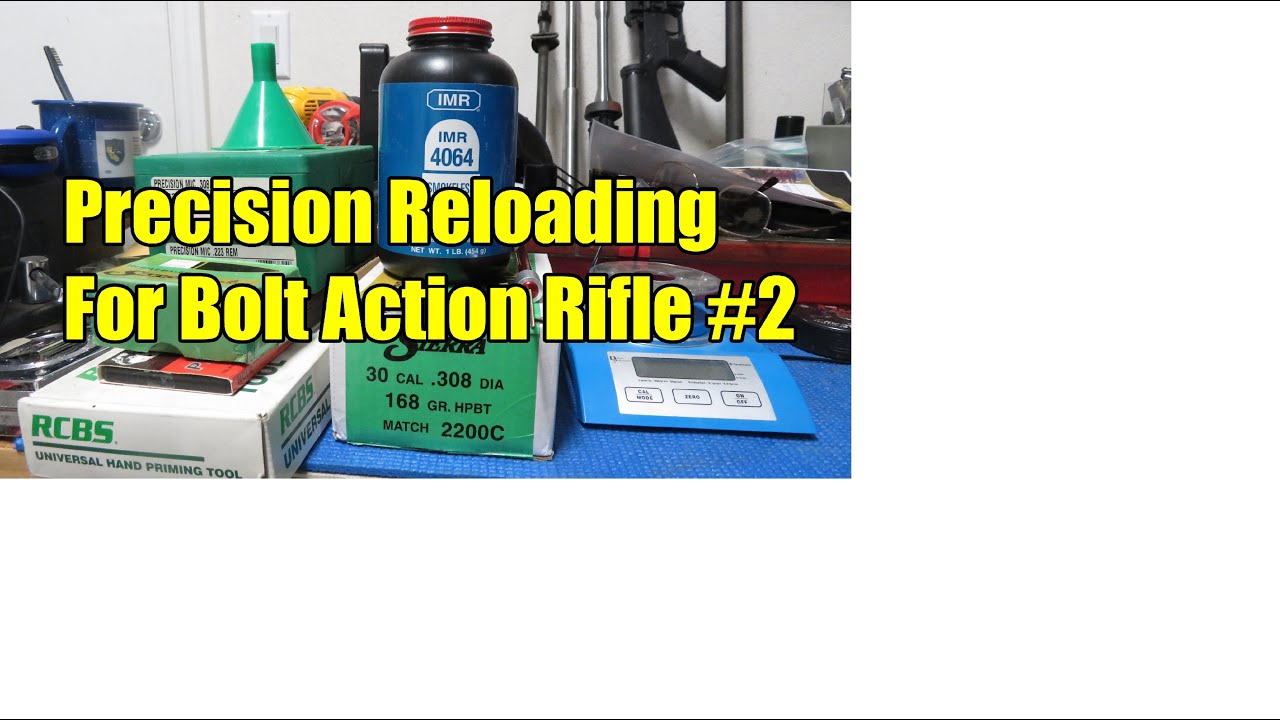 Precision Reloading 2 (Case Prep)/ 정확한 소총탄 만들기 2탄 - YouTube