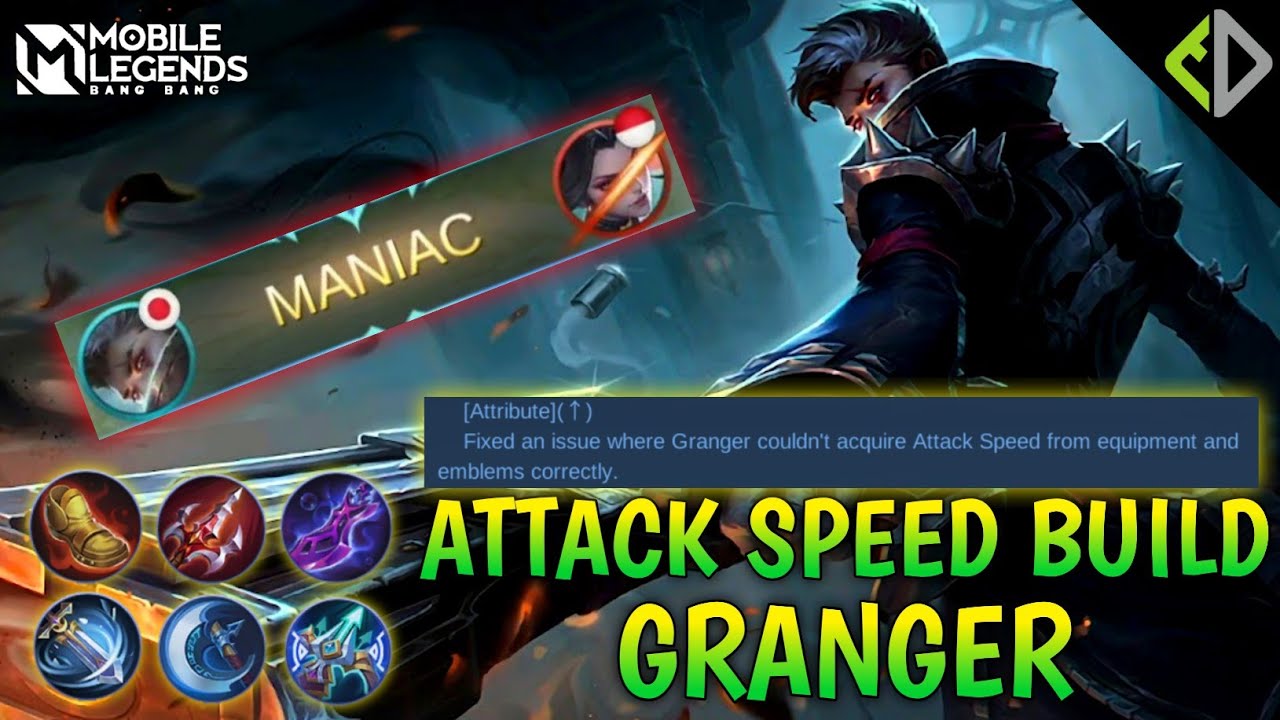 Try Granger With Attack Speed Build | Mobile Legends Bang Bang - YouTube